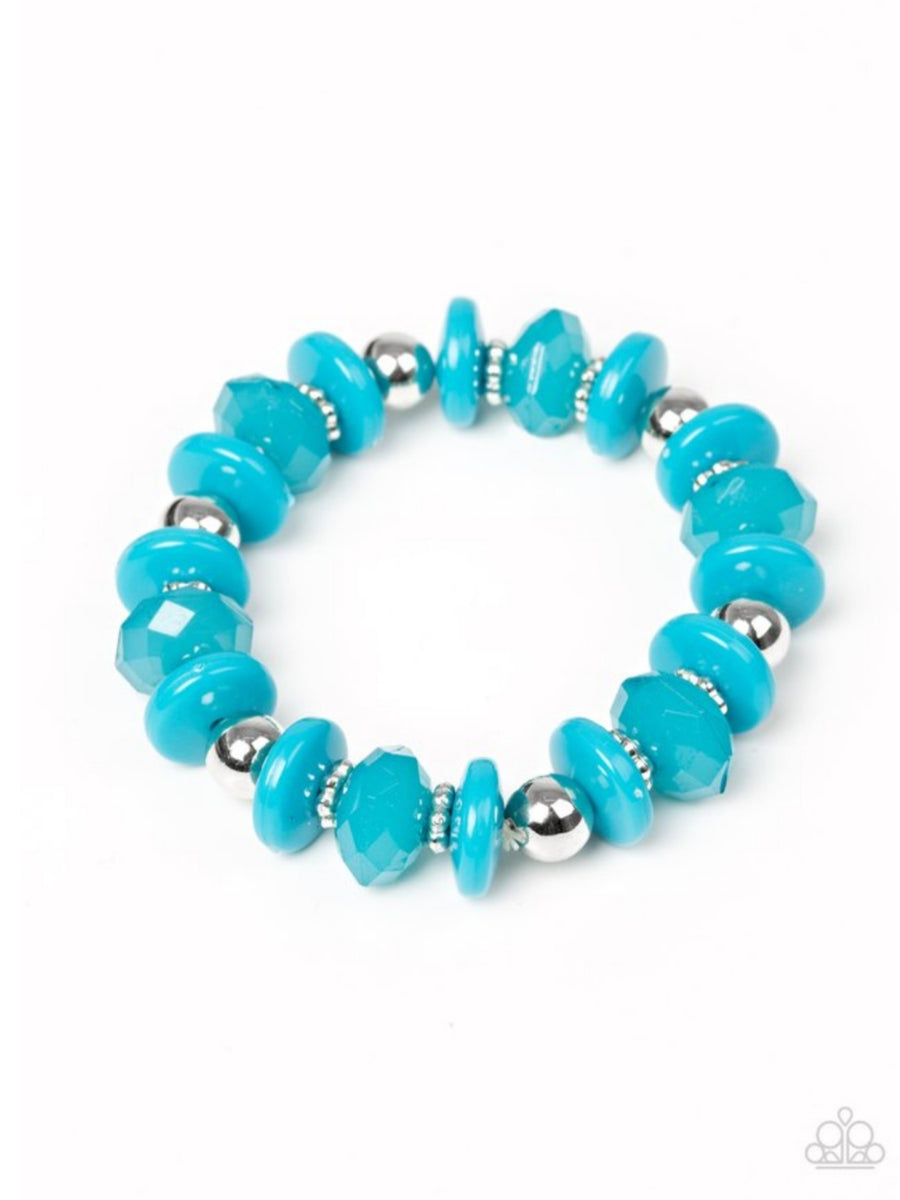 Starlet Shimmer Colored And Silver Bead Bracelets – Bling By Christina