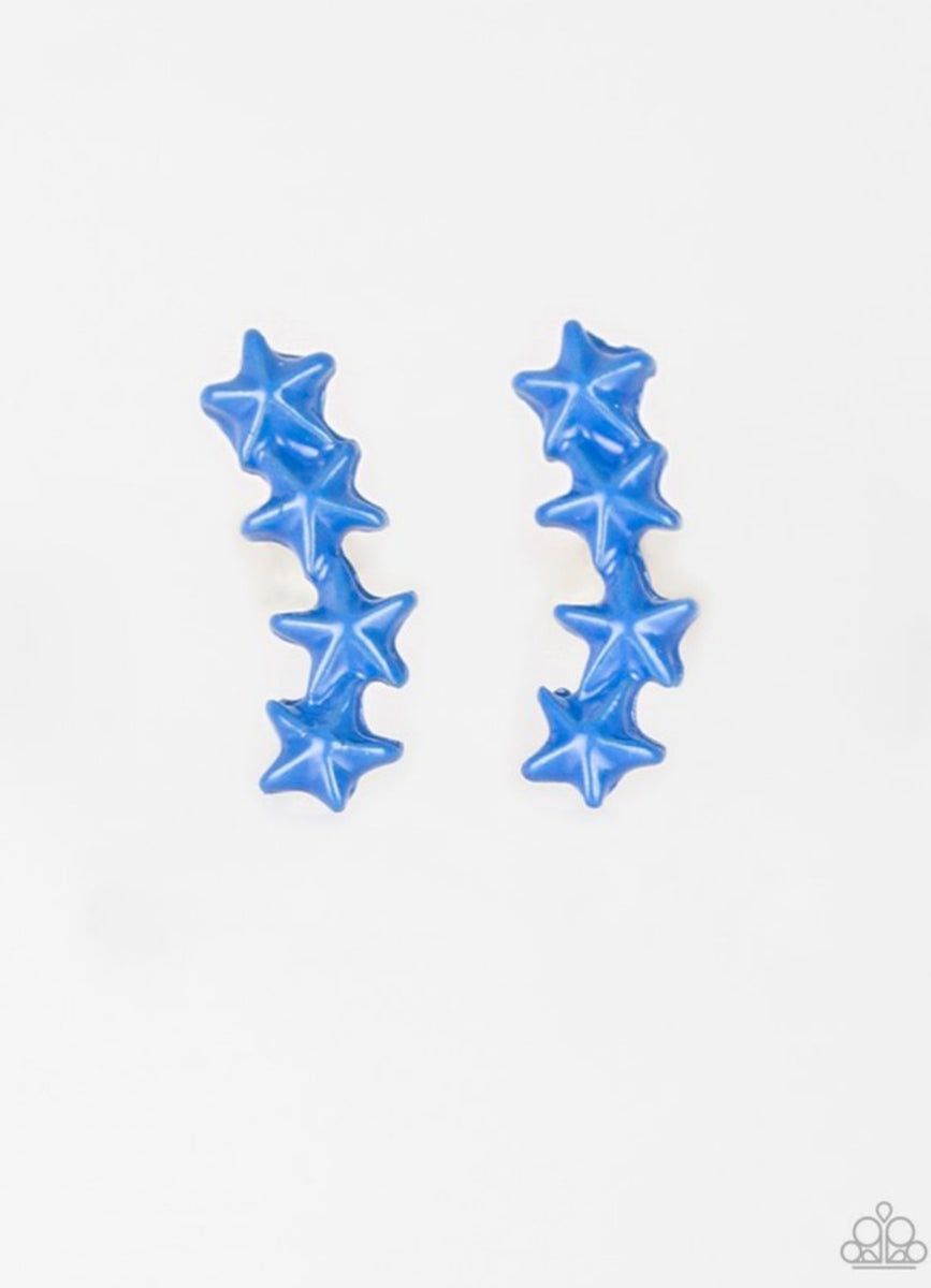 Starlet Shimmer Four Star Post Earrings – Bling By Christina