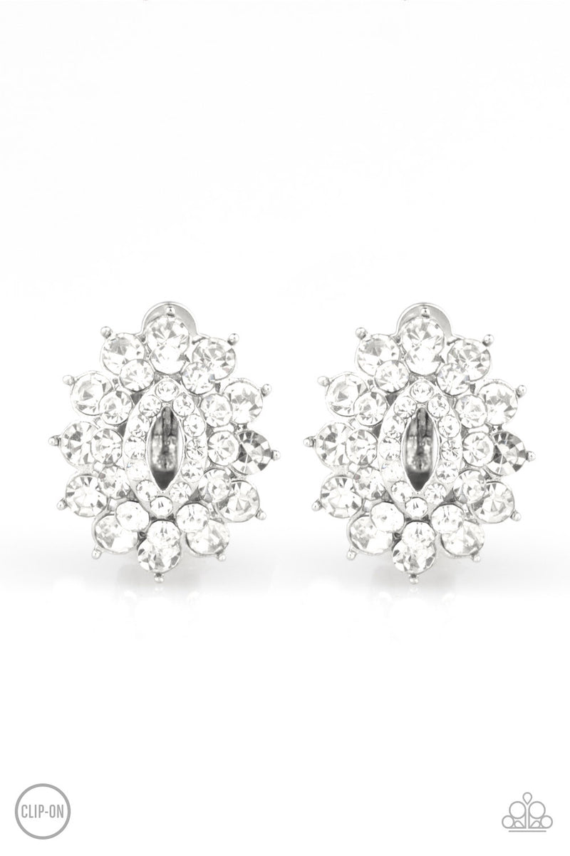 Brighten The Moment Clip-On - White – Bling By Christina