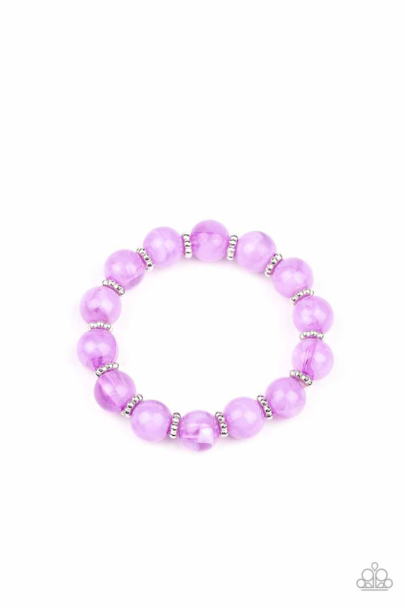 Starlet Shimmer Colorful Glass-Like Beaded Bracelets – Bling By Christina
