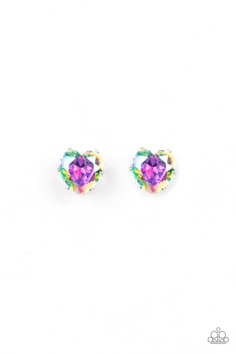 Starlet Shimmer Iridescent Oil Spill Rhinestones Earrings – Bling By ...