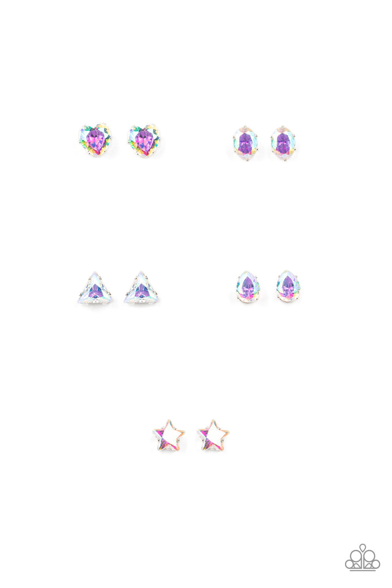 Starlet Shimmer Iridescent Oil Spill Rhinestones Earrings – Bling By ...